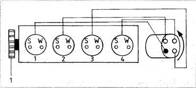 Removal the ignition distributor (Volkswagen Golf 2 1984-1993, petrol ...