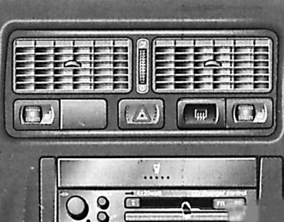 Rear window heating (Volkswagen Golf 4 1997-2004 / General information ...