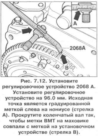 Removal and installation the timing belt (Volkswagen Polo 3 1995-2003 ...