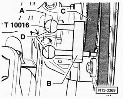 Instrukcja montażu paska rozrządu w silniku benzynowym AUA/BBY/AUB/BBZ ...