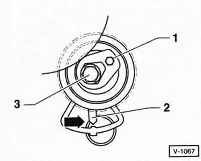 Installation instructions for the timing belt of the AUA/BBY/AUB/BBZ 1. ...