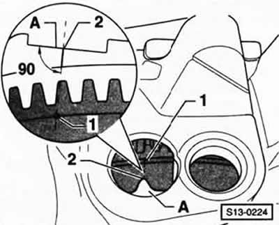 Сваляне и поставяне на ангренажен ремък (SDI двигател) (Фолксваген Polo ...